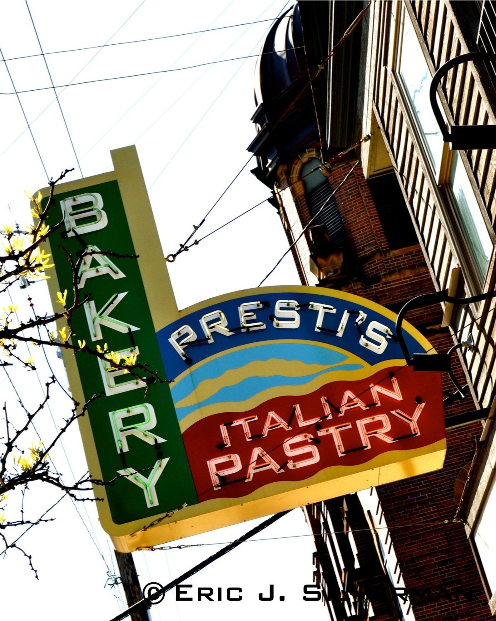 Little Italy in Cleveland - Presti's Italian Bakery - 8x10 - Etsy