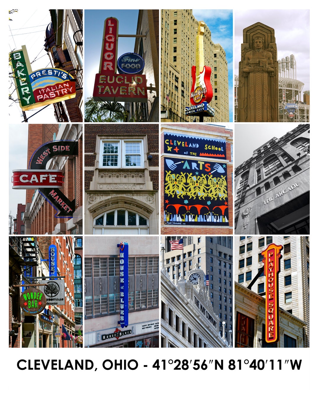Signs of Cleveland - 8x10 Photo - Etsy