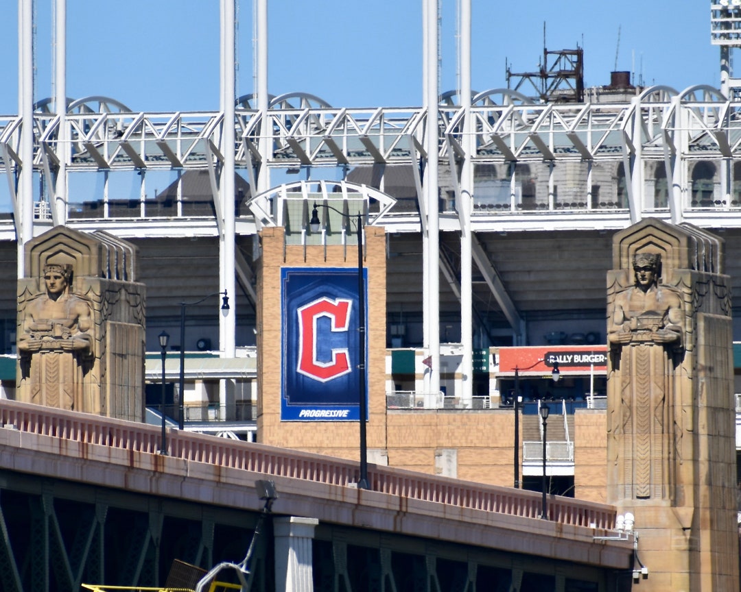 Progressive Field & Lorain Carnegie Bridge - 8x10 - Etsy