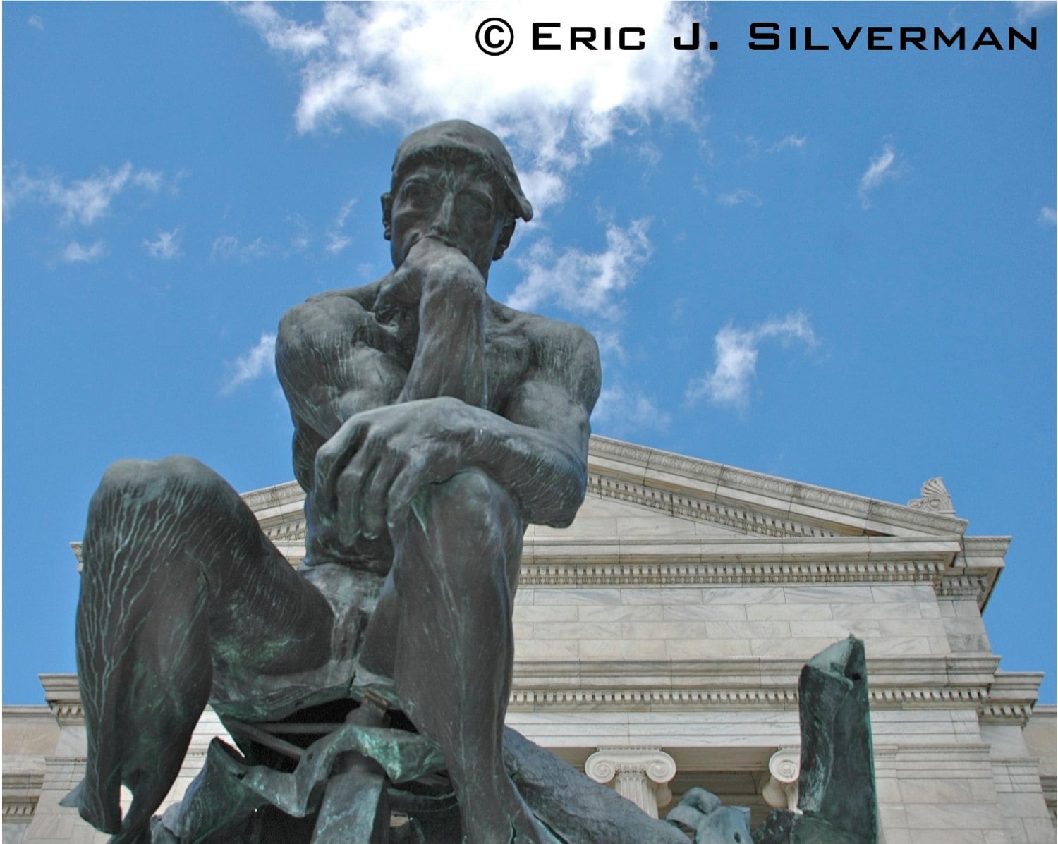 Cleveland Museum of Art - the Thinker - 8x10 - Etsy
