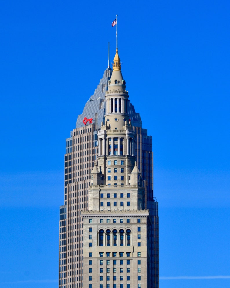 Cleveland Skyline Key Tower & Terminal Tower | Etsy