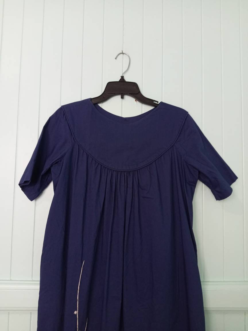 Cotton Asian Hawaiian Muumuu Aloha Maxi Dress Sz S Vintage - Etsy