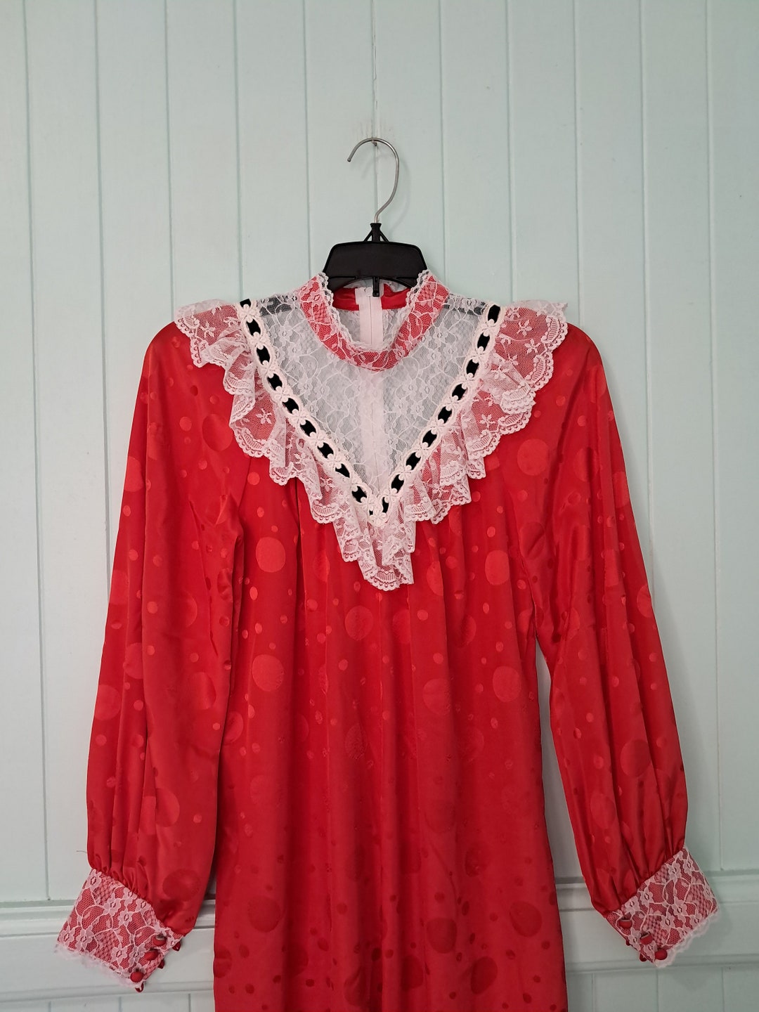 Pearl Hawaii Formal Hawaiian Aloha Dress Muumuu Sz XS Silky Polyester ...