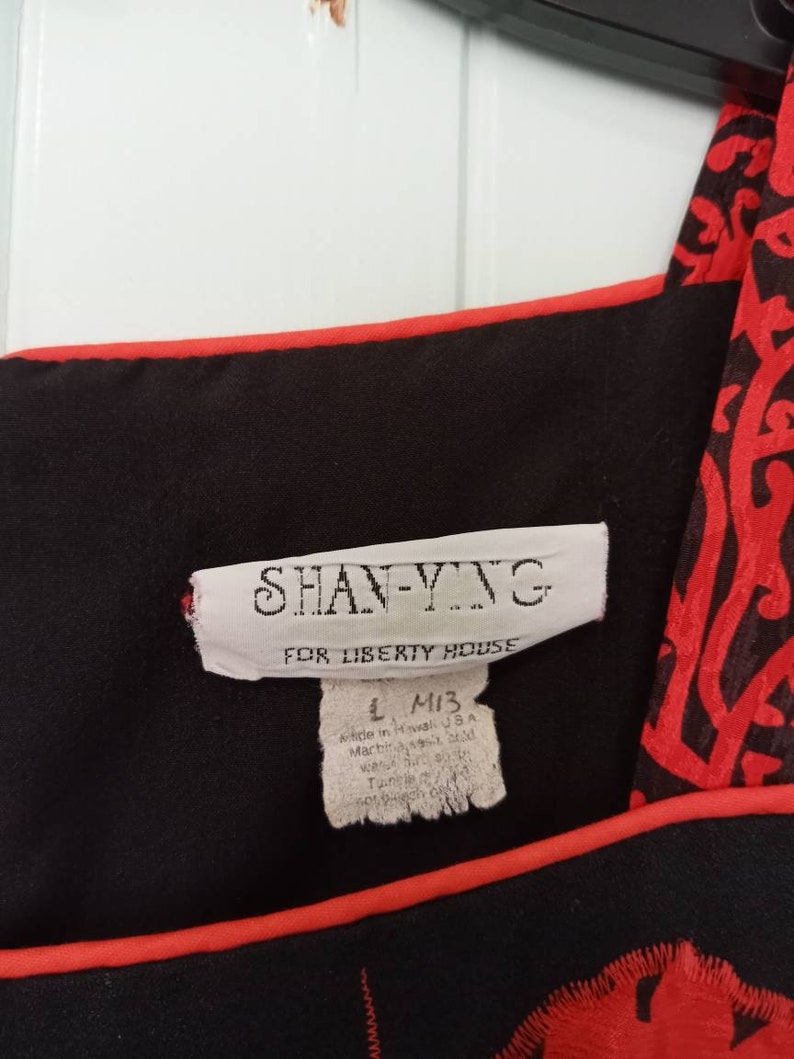 Shan Ying Liberty House Hawaii Hawaiian Aloha Muumuu House - Etsy