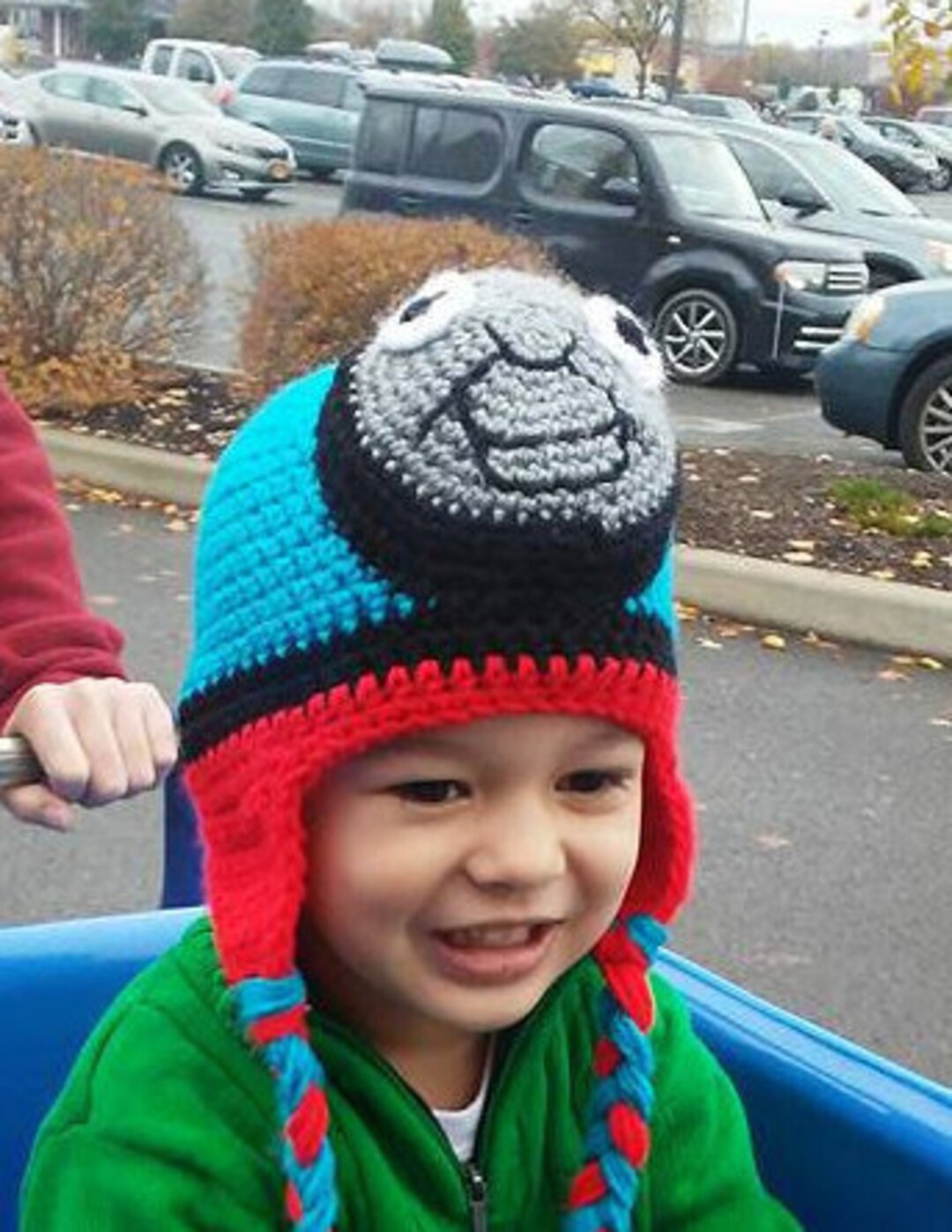 Baby Thomas the Train Hat, Thomas the Engine, Crochet Thomas the Train ...