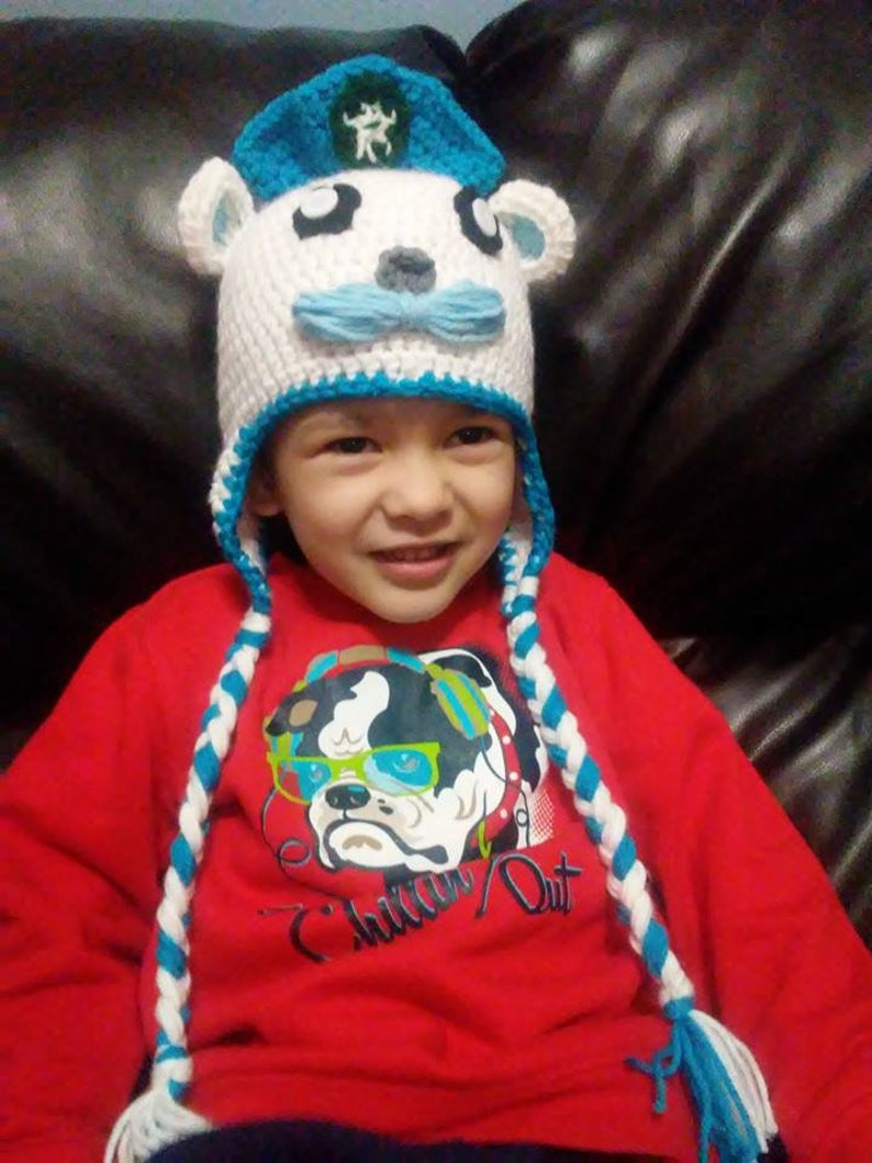 Crochet Octonauts Captain Barnacles Hat: Handmade Infant Toddler ...