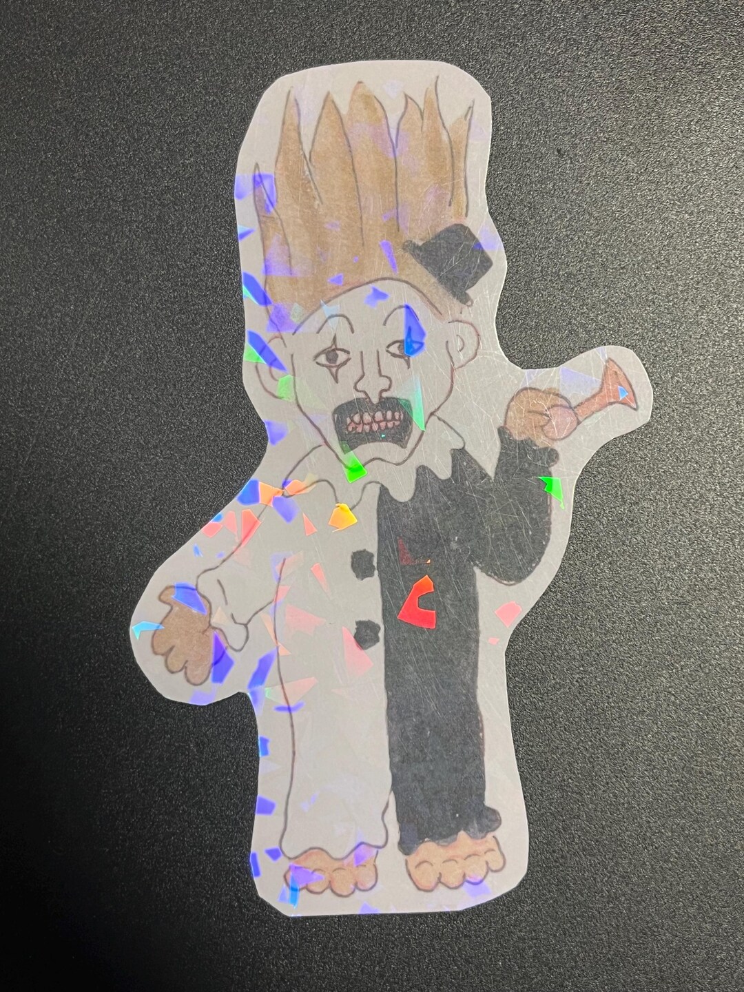 Art the Clown Troll Terrifier Art Sticker Art Mash Up - Etsy