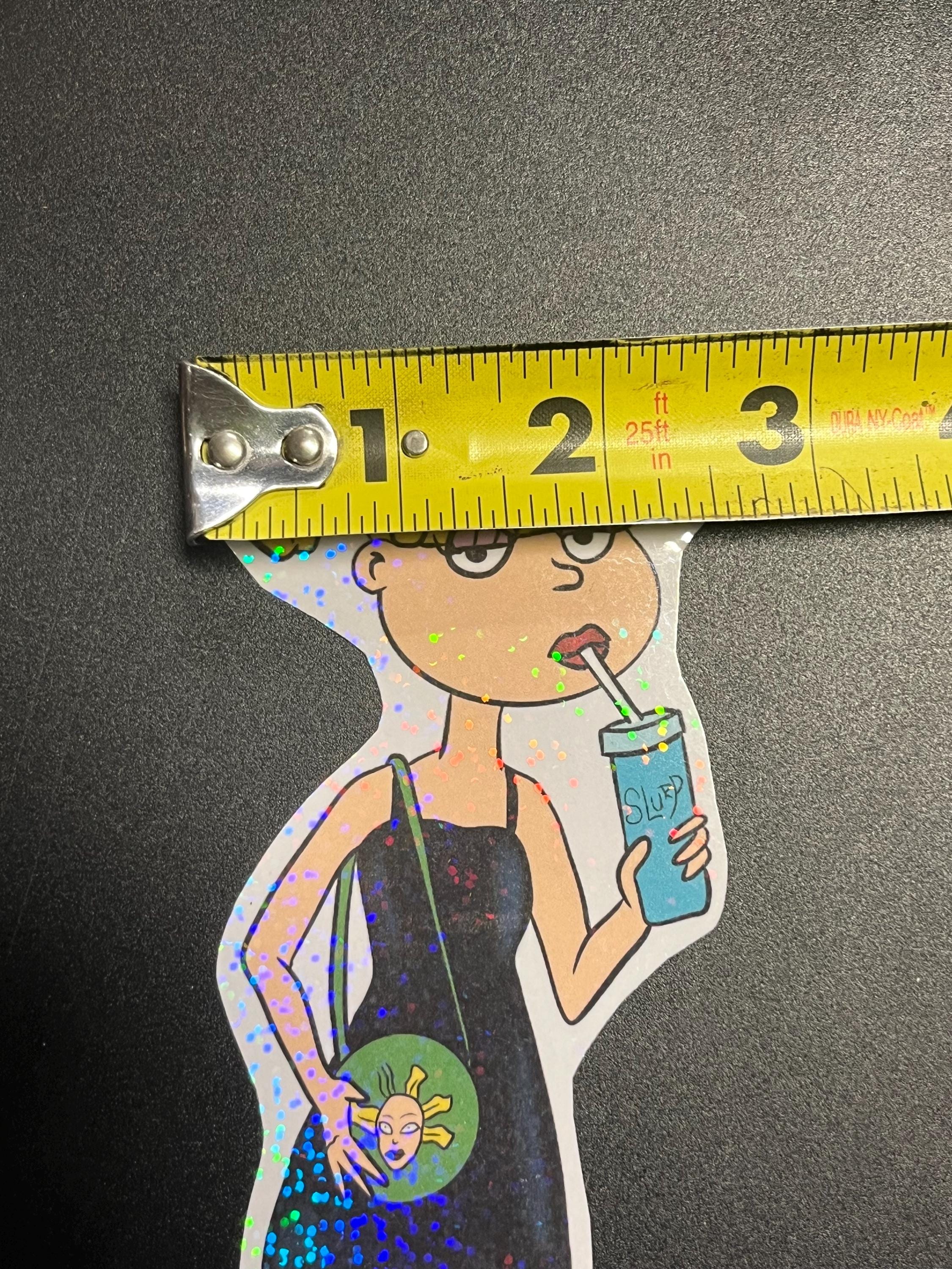 Angelica Pickles Gothic Adult Art Sticker Rugrats - Etsy