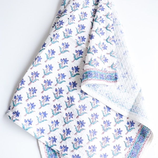 Block Print Tea Towel - Etsy