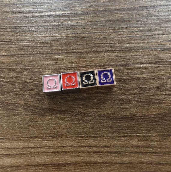 GREEK LETTER Bead Omega | Etsy