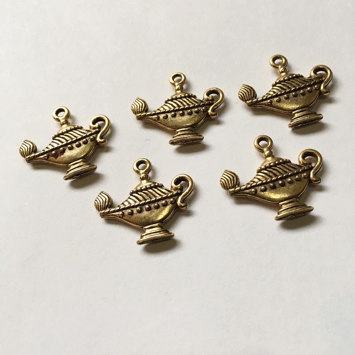 FIVE 5 Lamp Charms | Etsy