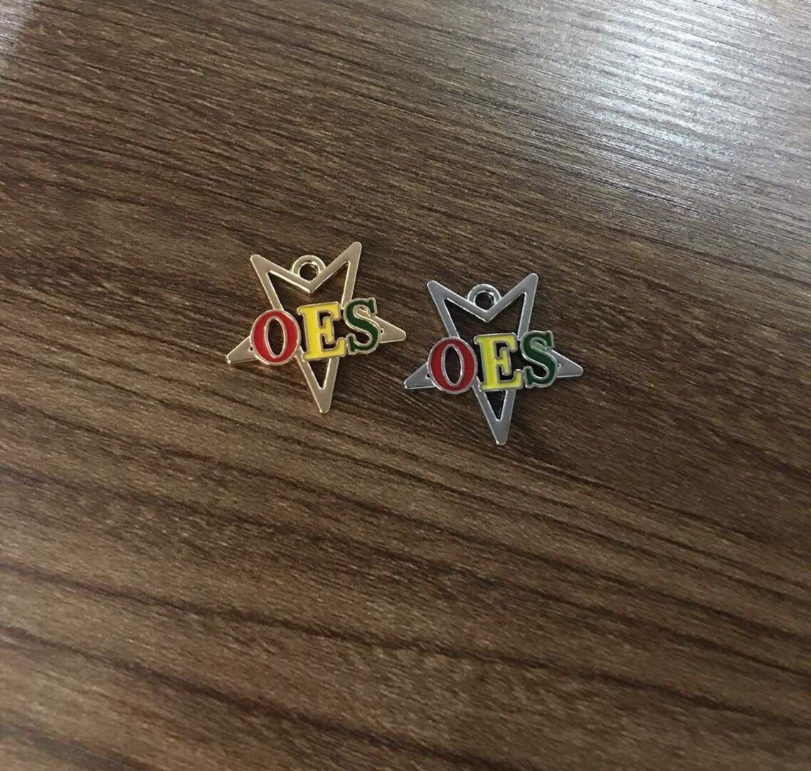 OES Hollow Star Charm - Etsy