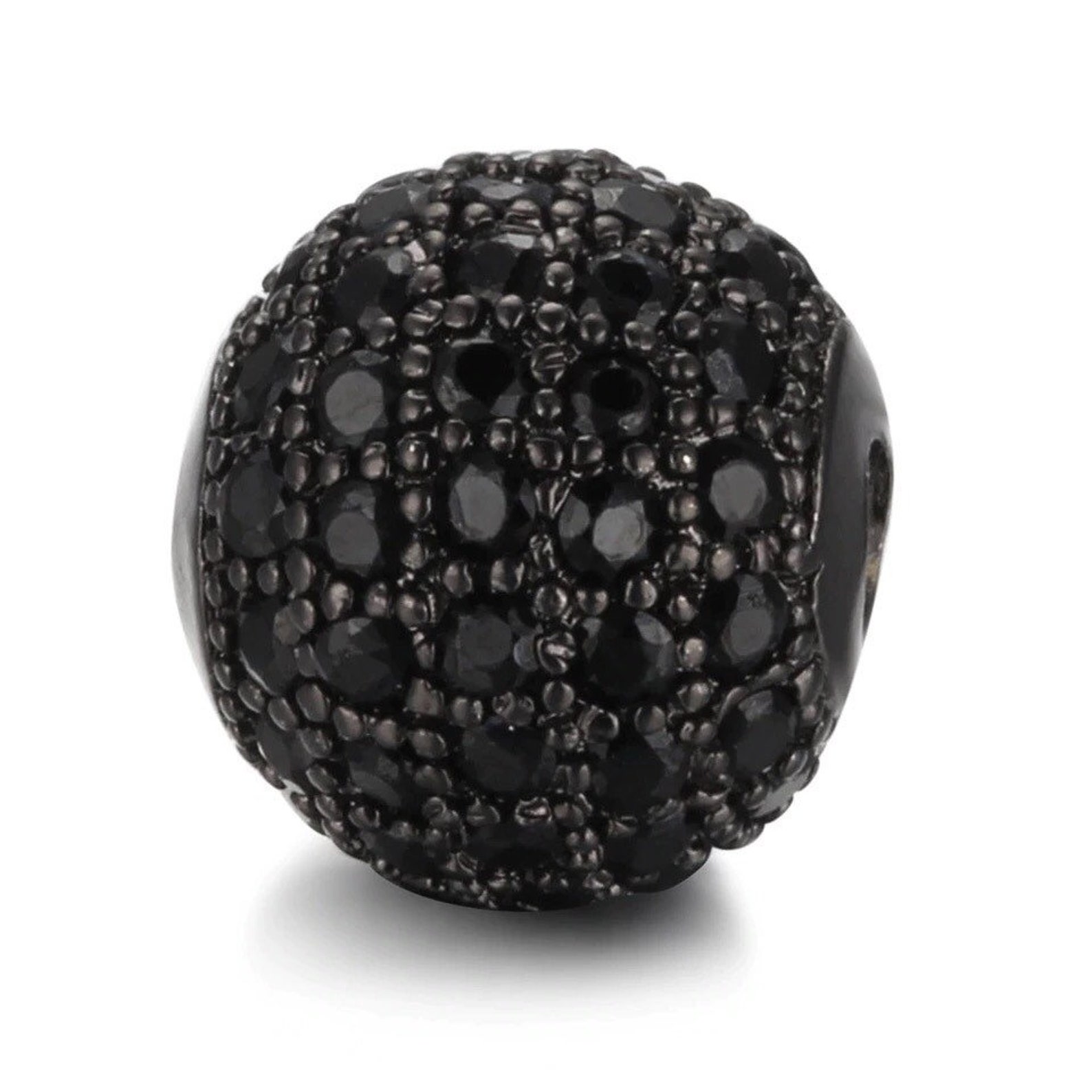 CZ Round Bead 10mm Cubic Zirconia Bead 10mm - Etsy