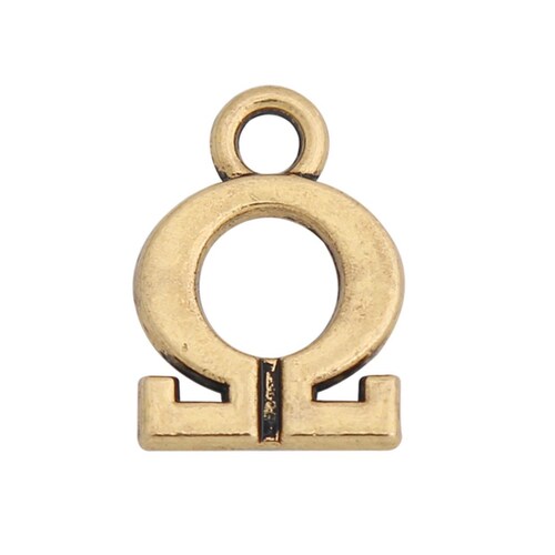Omega Charms Greek Letter - Etsy