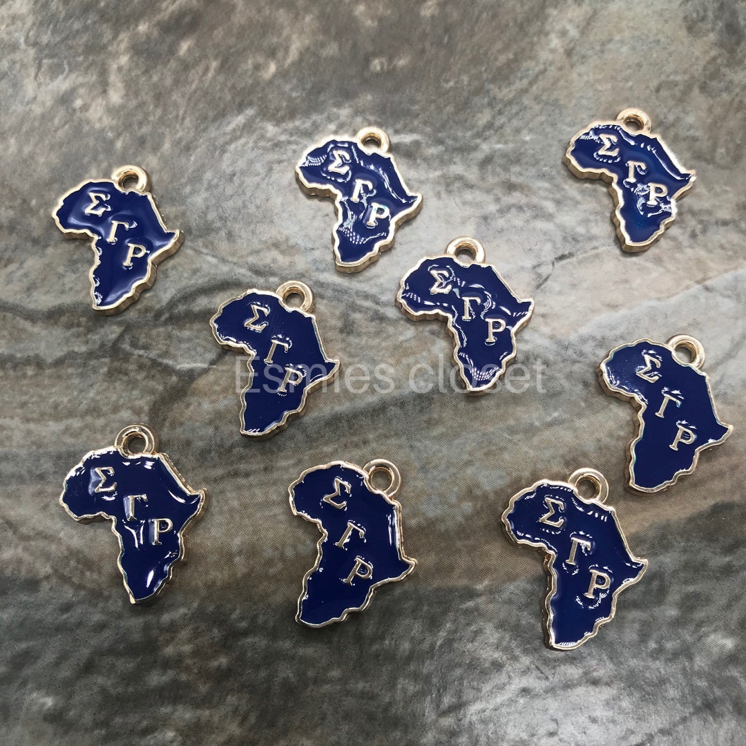 Sigma Gamma Rho Africa Charms - Etsy