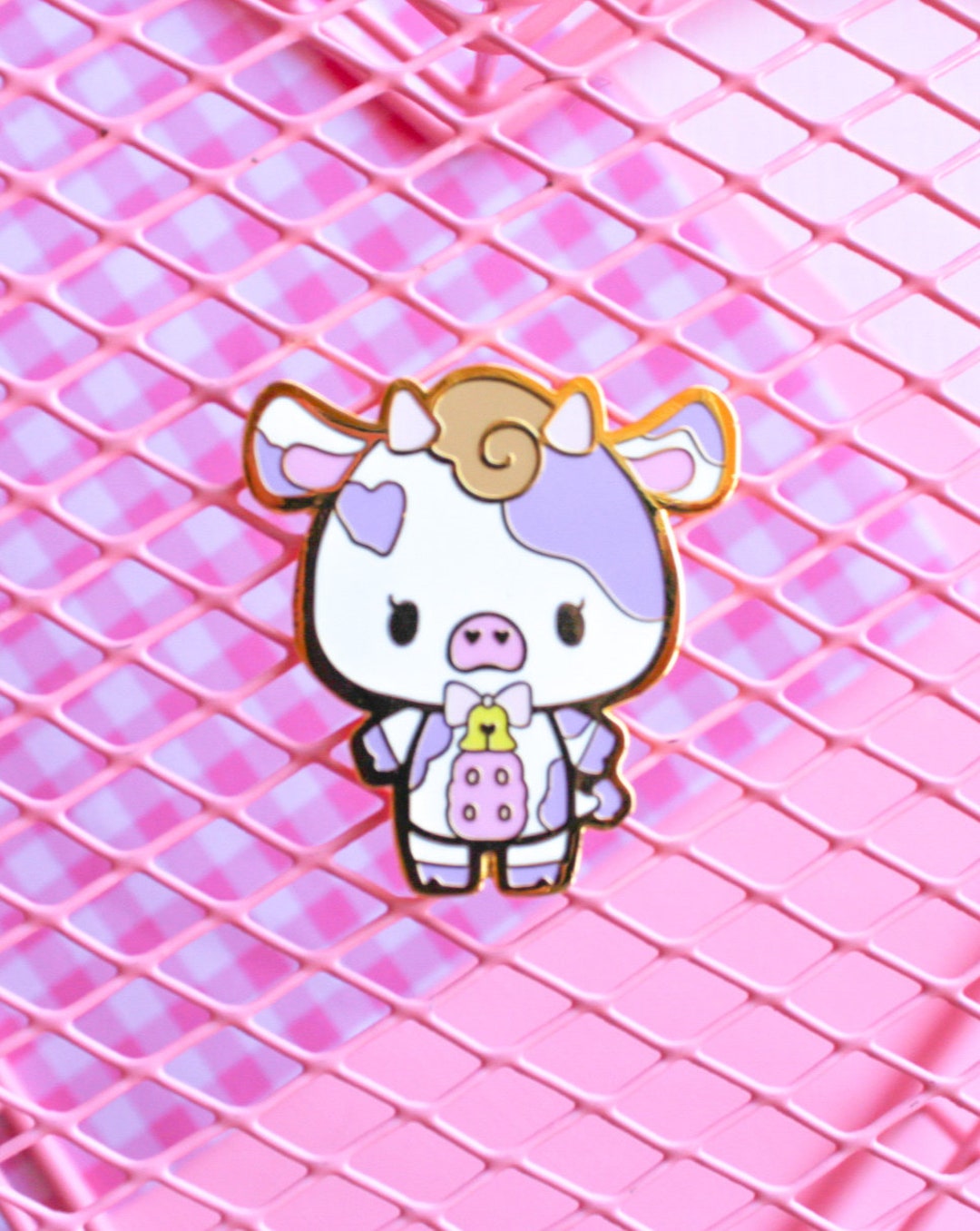 Jolene Cow Pin - Etsy