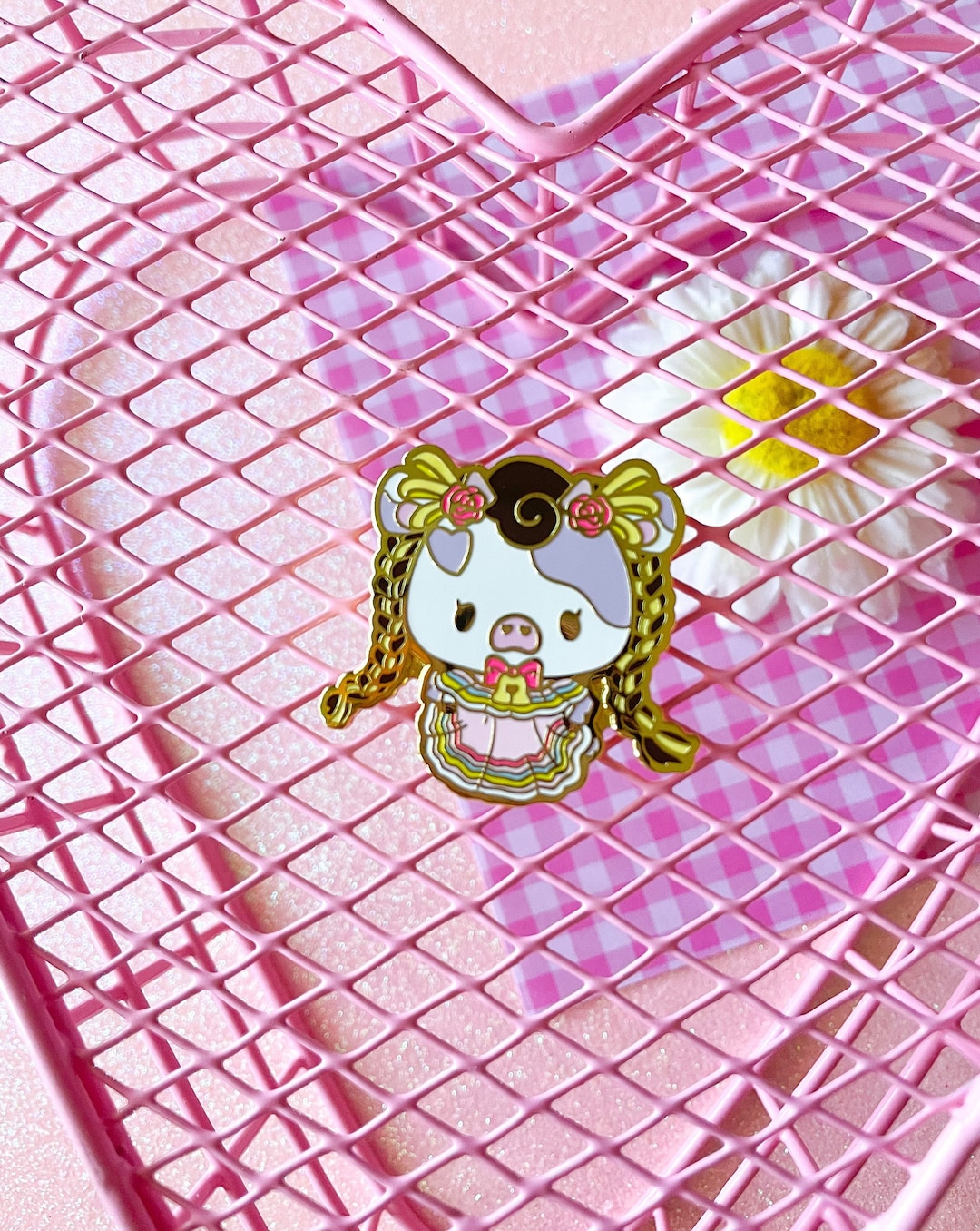 Ballet Folklórico Jolene Cow Pin - Etsy