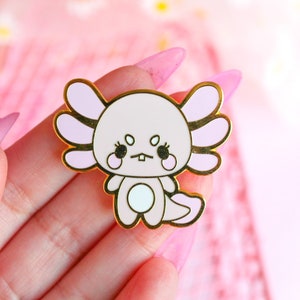 Axolotl Enamel Pin - Etsy