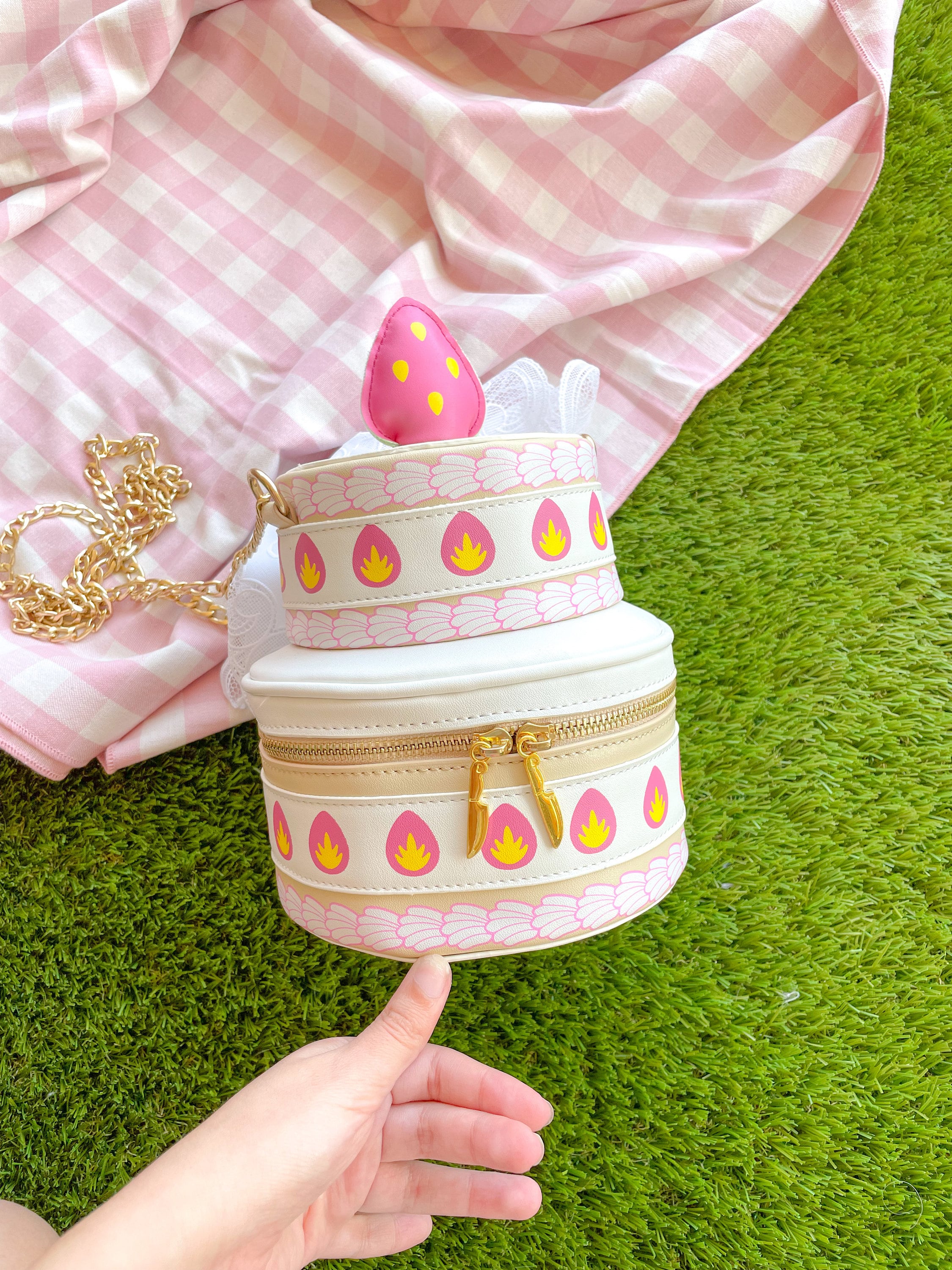 Strawberry Cake Bag - Etsy