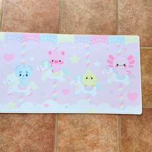 Candy Carousel Desk Mat - Etsy