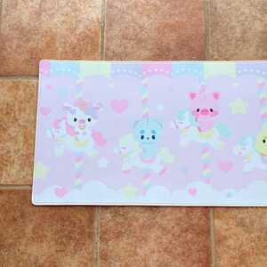 Candy Carousel Desk Mat - Etsy