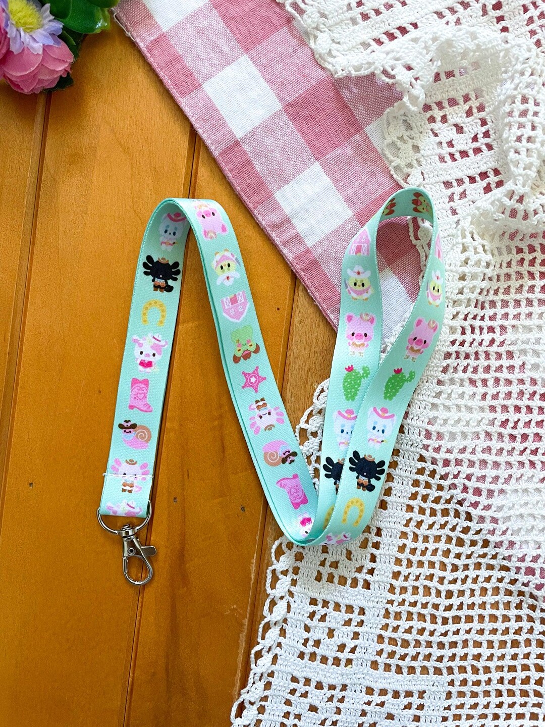 Cowboy Lanyard - Etsy