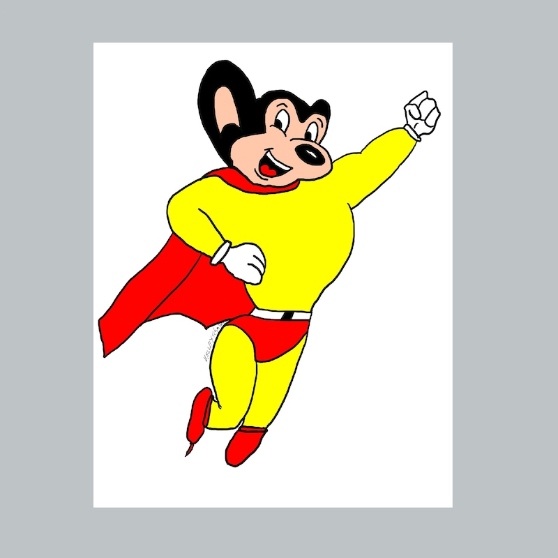 Mighty Mouse - Etsy