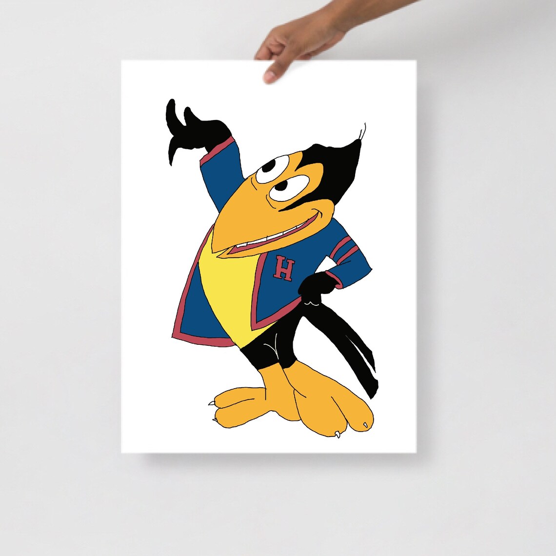 Retro Cartoon Posters, Classic Cartoon Characters, Digital Drawings ...