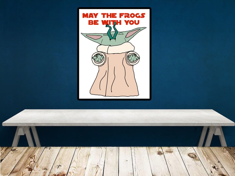 Baby Yoda Poster, Instant Download, Star Wars, the Mandalorian - Etsy