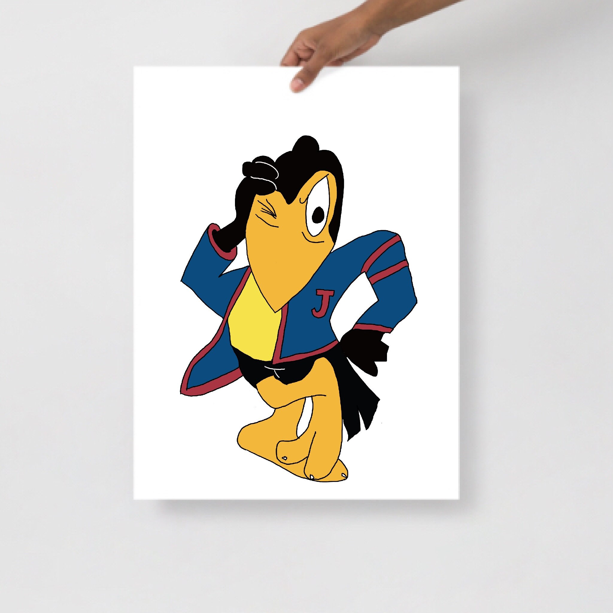 Retro Cartoon Posters, Classic Cartoon Characters, Digital Drawings ...