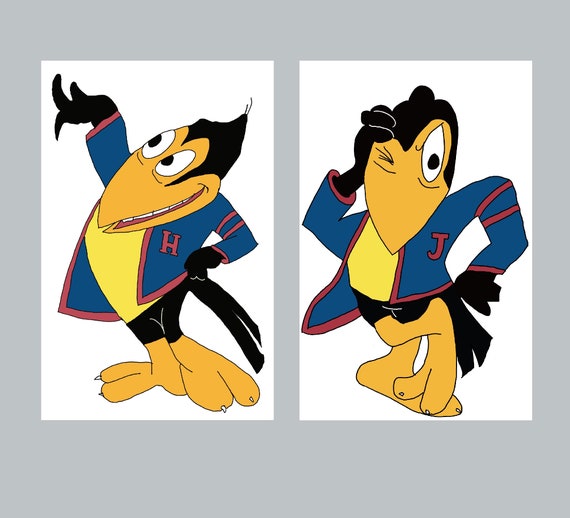 Classic Cartoon Character Drawings