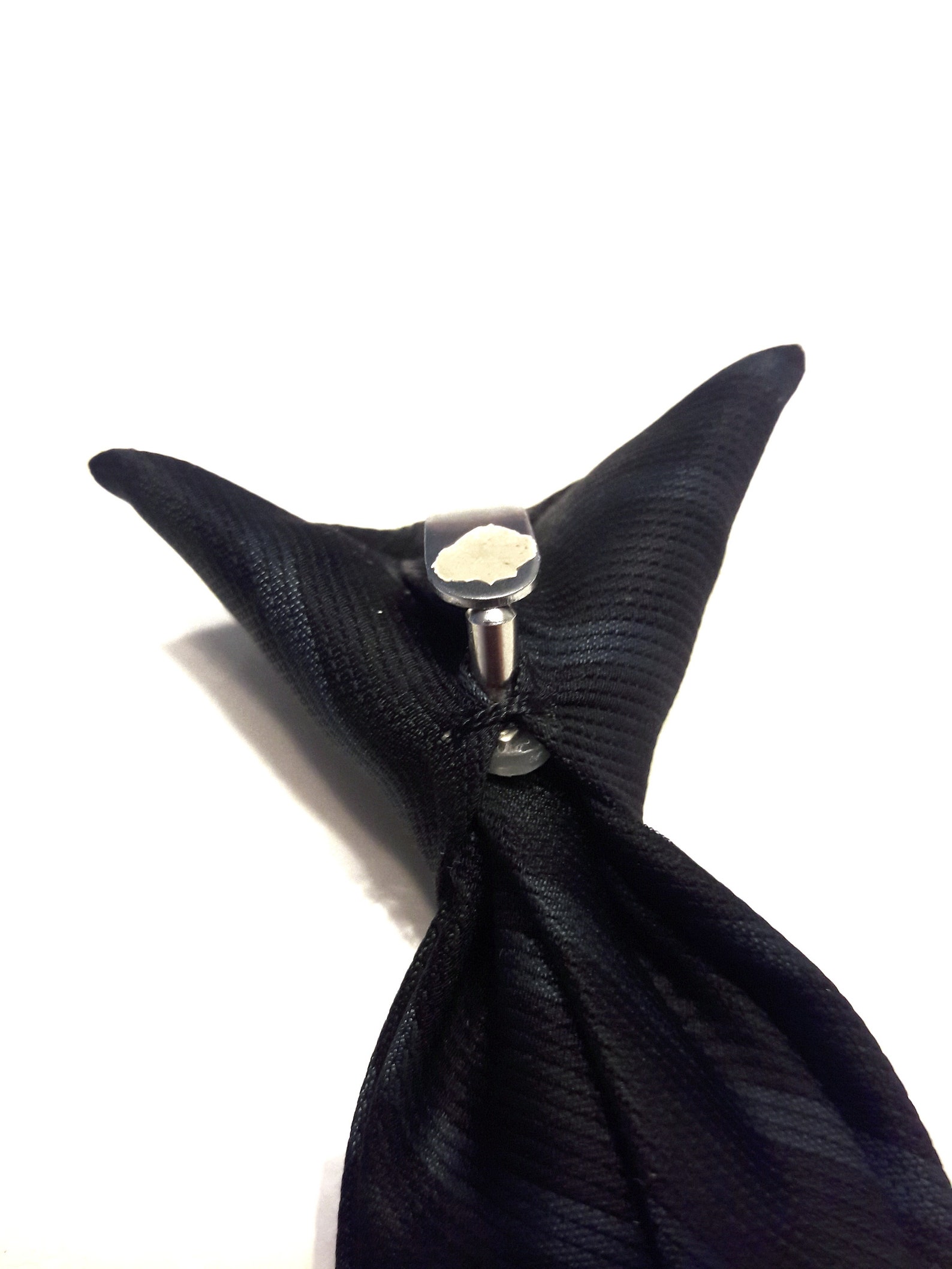 1970s Snapper Vintage / Snap on Necktie / Clipon Tie / Burgundy / Navy ...