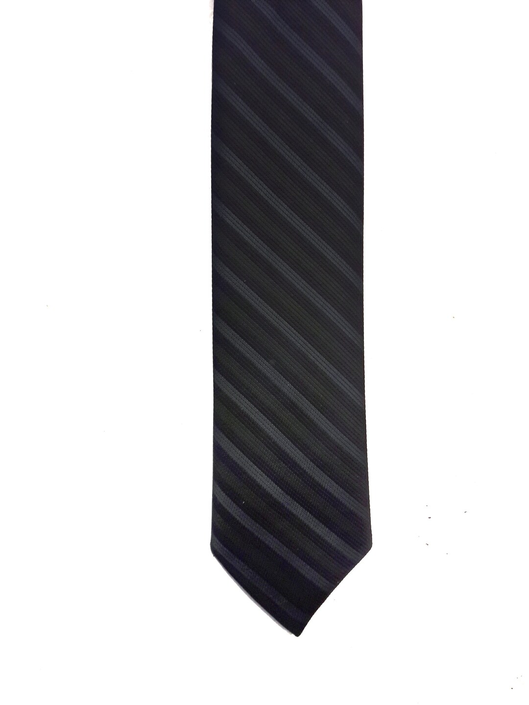 1970s Snapper Vintage / Snap on Necktie / Clipon Tie / Burgundy / Navy ...