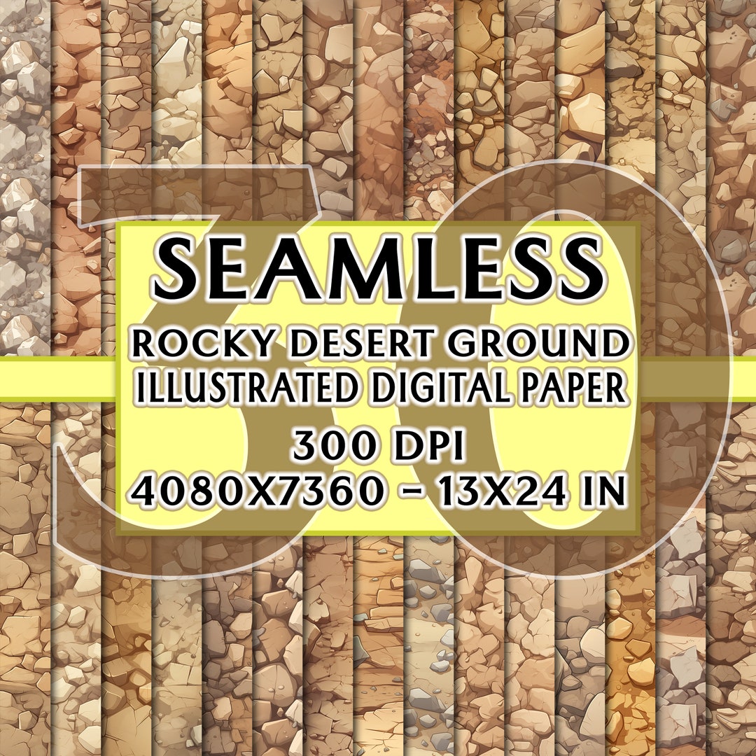Desert Texture Digital Paper, Game Background, Game Design, Rock ...