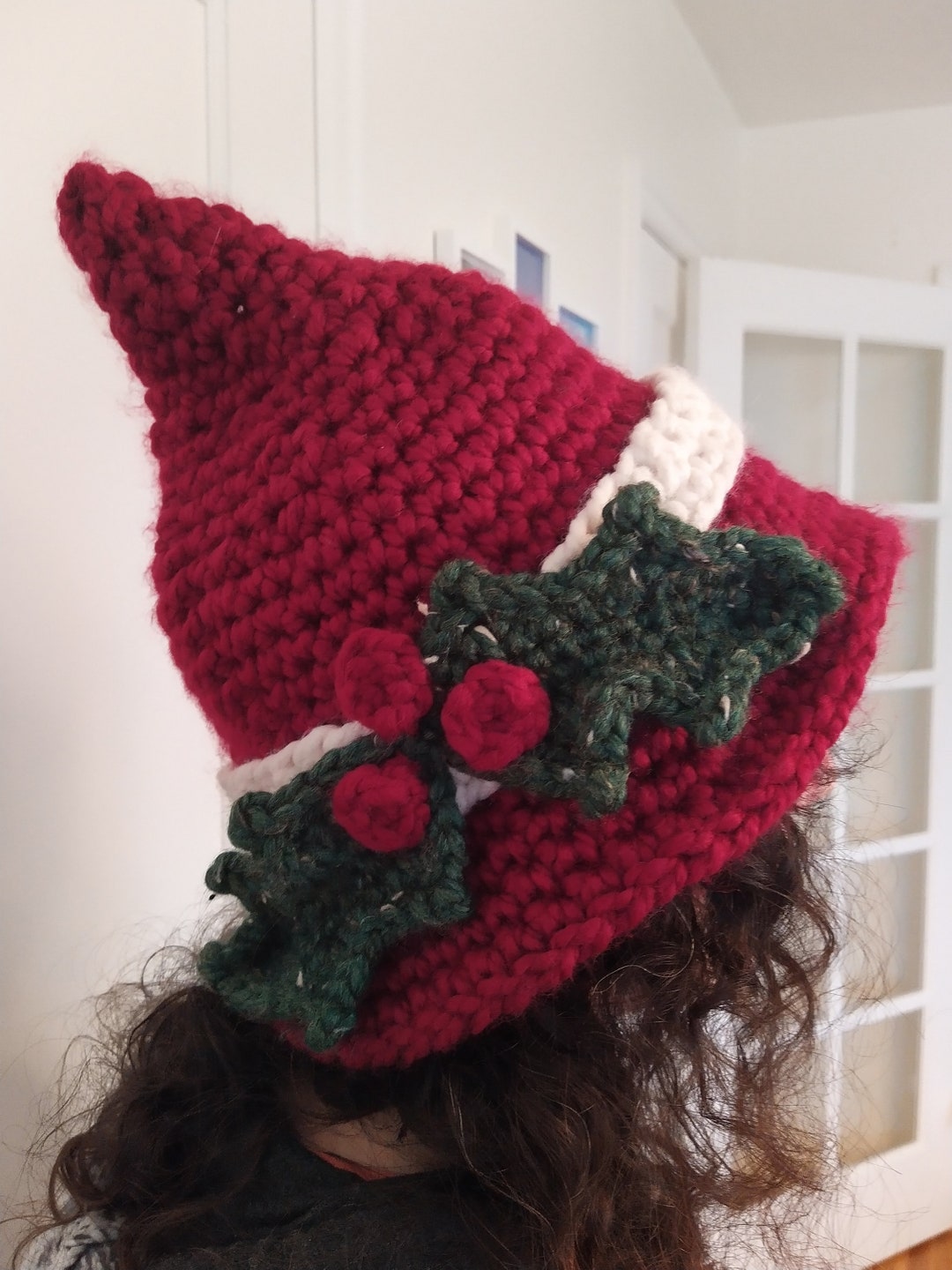 Crochet PATTERN: Yule/christmas Witch Hat - Etsy