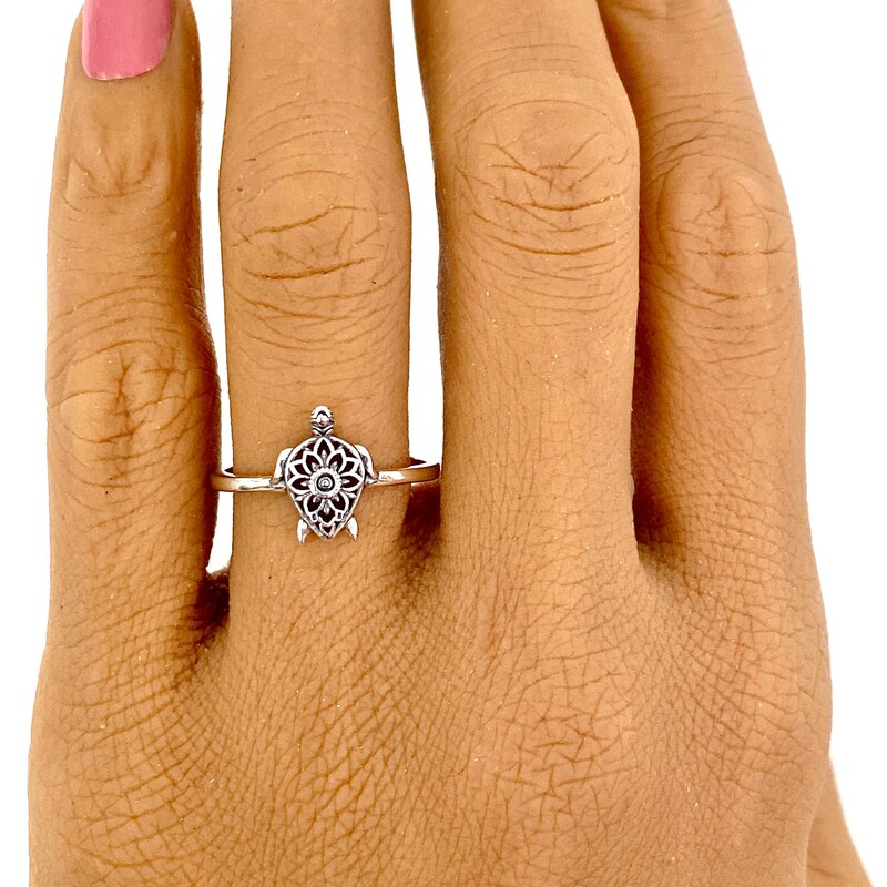 Turtle Ring - Etsy