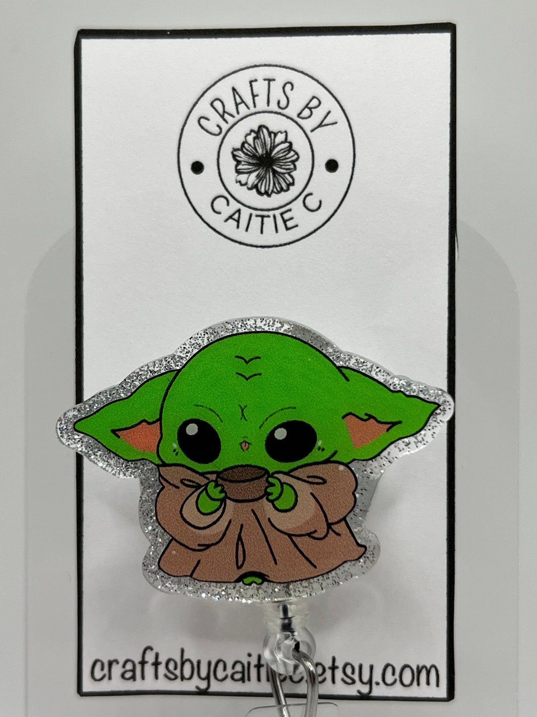 Baby Yoda/ Grogu Version 4 Retractable ID Badge Reel - Etsy
