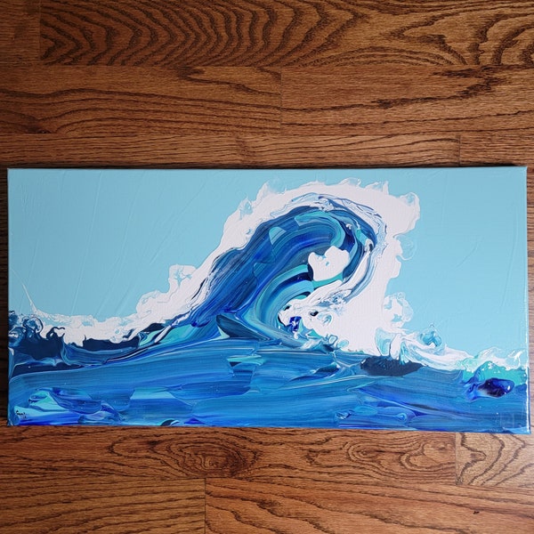 Wave Painting - Etsy
