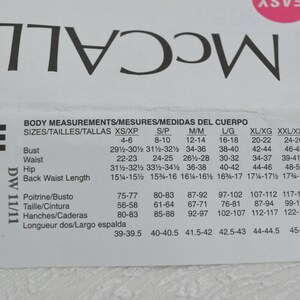 UNCUT Mccalls 6510 Pattern, Caftan Style Loose Blouse, Top, Wear Loose ...