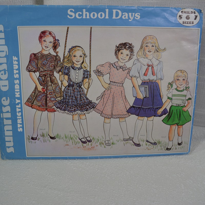 School Dress Pattern - Etsy