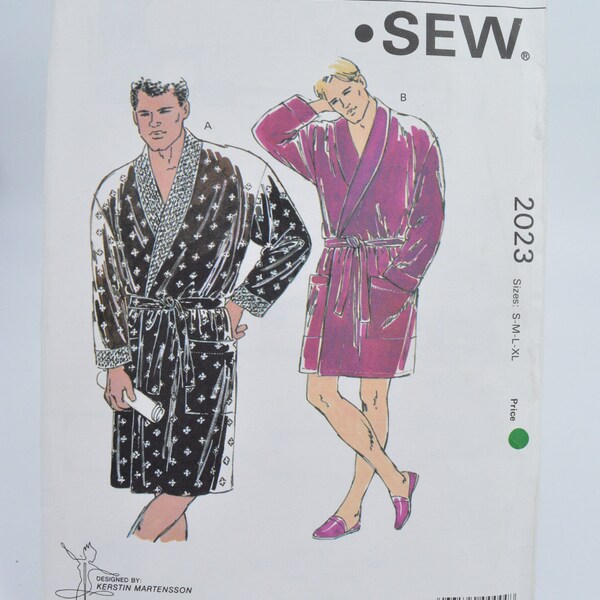 Wrap Robe Pattern - Etsy