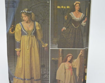 German Renaissance Gown Pattern - Etsy