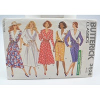 Simplicity 1322 Pattern UNCUT Mock Wrap Slip Style Skirt or Flared Knee ...