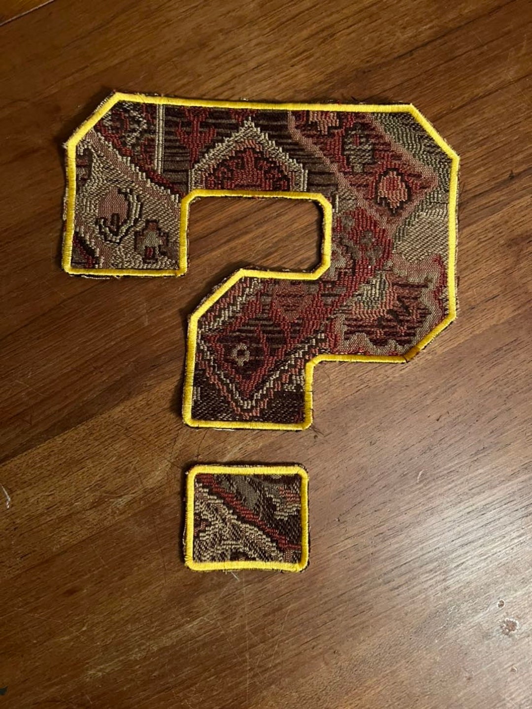 Tipper Question Mark Patch - Etsy