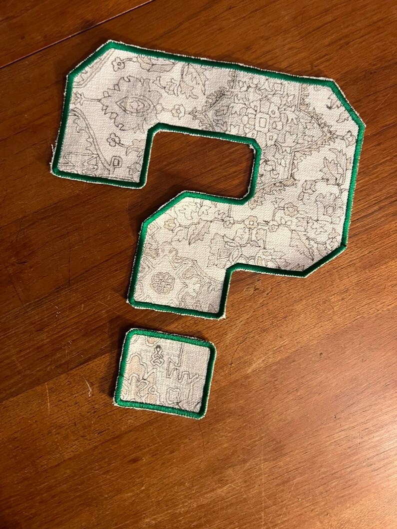 Tipper Question Mark Patch - Etsy