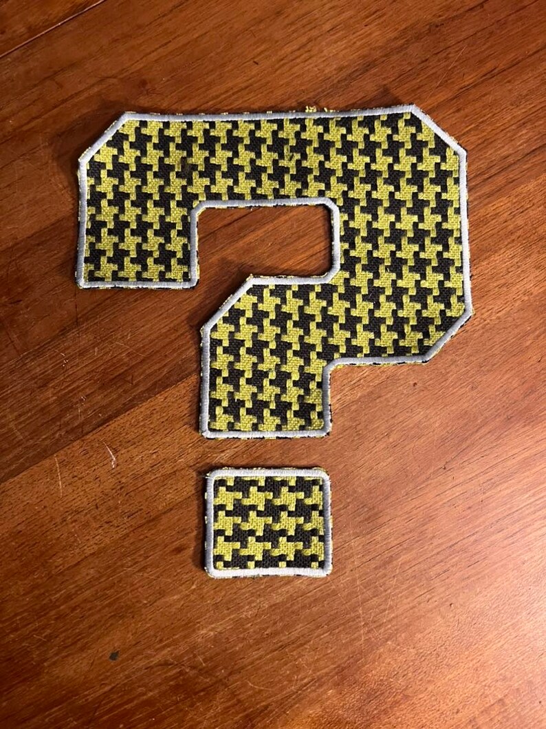 Tipper Question Mark Patch - Etsy
