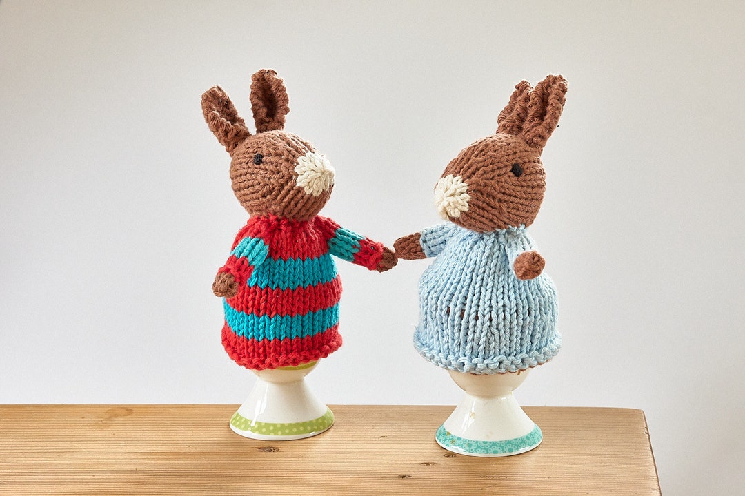 Egg Cosy Rabbits by Rupert's House - Easter Gift. Easter Table ...
