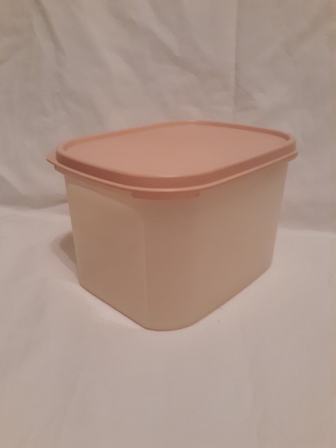 Vintage Slimline Modular Mates Rectangle Storage Container Pink Top #2 ...