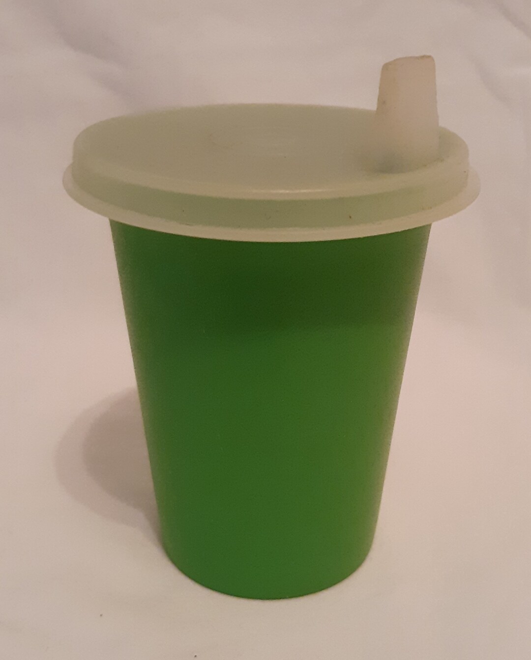 Vintage USED Tupperware Green Sippy Cup - Etsy
