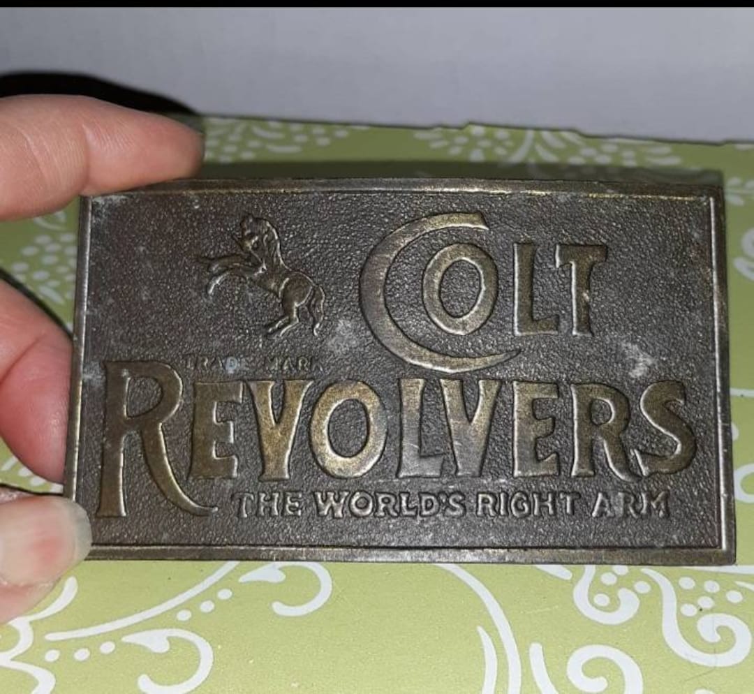 Vintage Colt Revolvers Belt Buckle Lewis Buckles in Chicago - Etsy